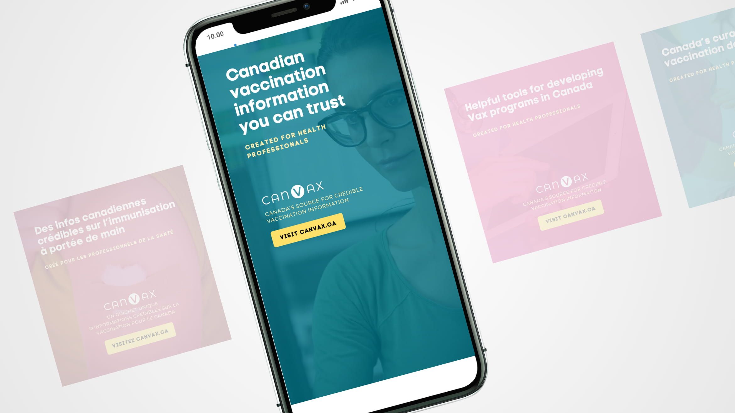 Our Work | CANVax Marketing Campaign | McGill Buckley